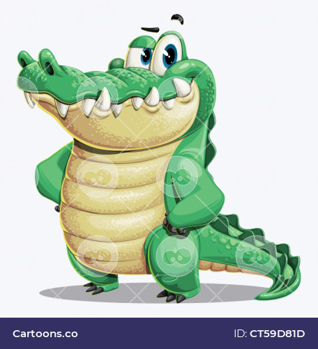 Alligator Cartoon Character - Cartoons.co