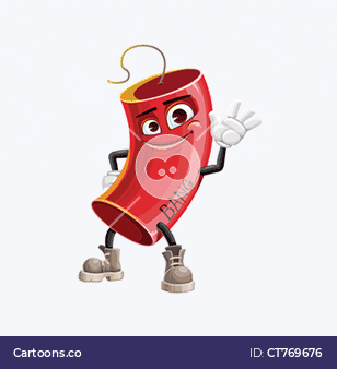 Cartoon Dynamite Character - Cartoons.co