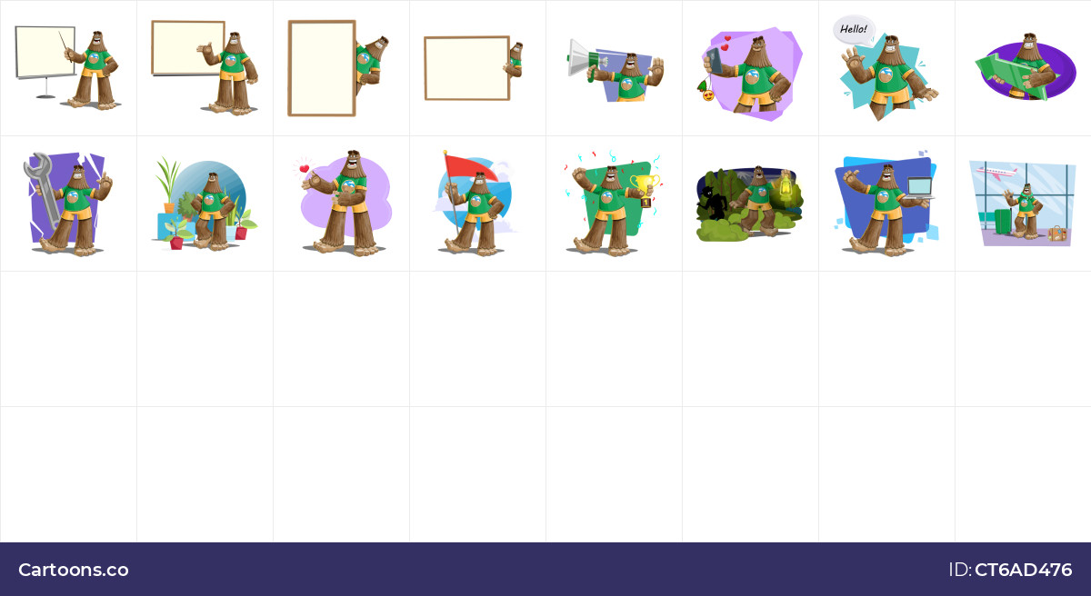 Big Foot Clipart PNG Transparent Images - Cartoons.co