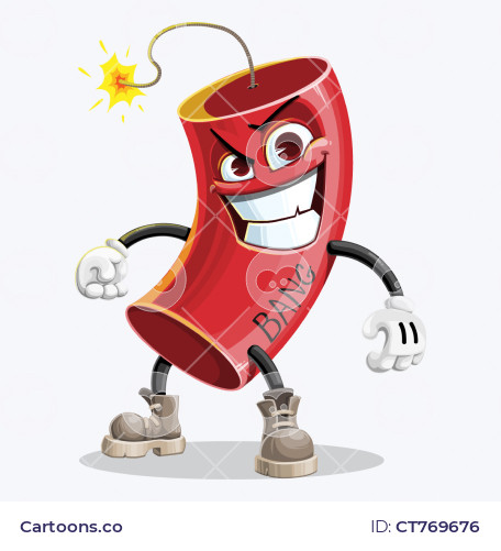 Cartoon Dynamite Character - Cartoons.co