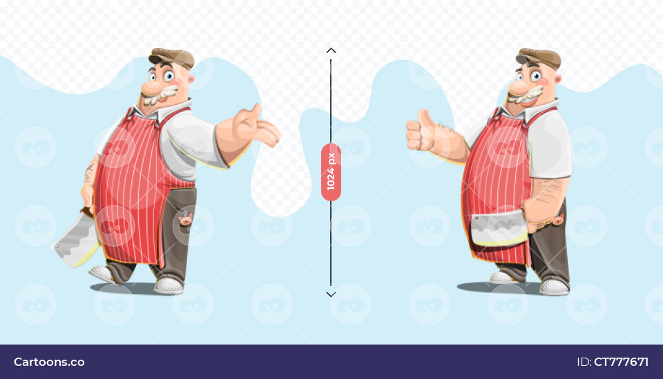 Butcher Clipart PNG Transparent Images - Cartoons.co
