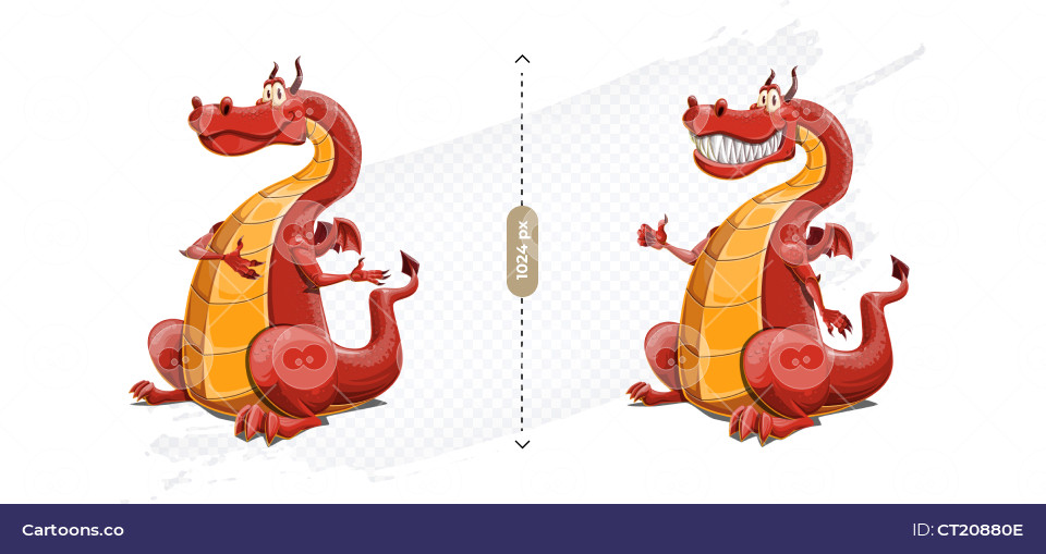 Funny Dragon Clipart PNG Transparent Images - Cartoons.co