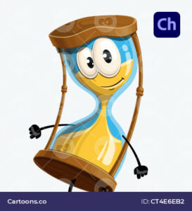 Sand Clock Adobe Character Animator Puppet Template - Cartoons.co