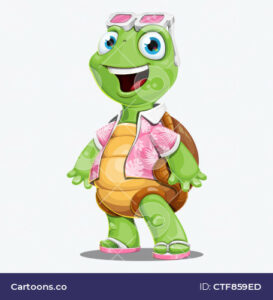 Turtle Cartoon Character - Cartoons.co