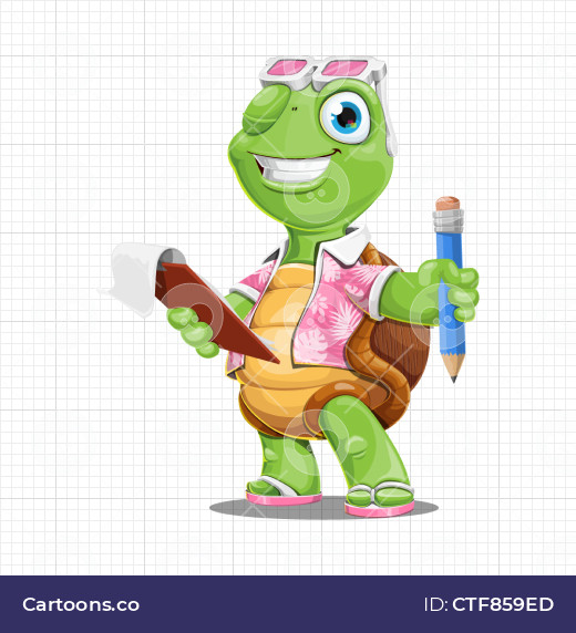 Turtle Vector Mascot Illustrations - Cartoons.co