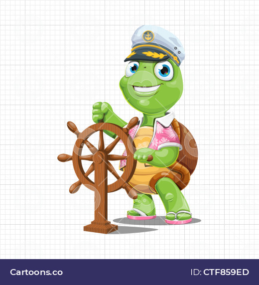 Turtle Vector Mascot Illustrations - Cartoons.co
