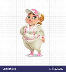 Plus Size Cartoon Character - Cartoons.co