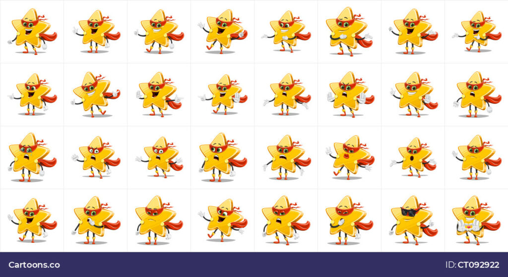 Star Superhero Clipart Transparent PNG Images - Cartoons.co