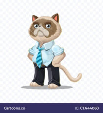 Grumpy Cat Cartoon Character - Cartoons.co