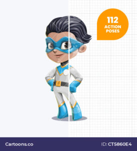 Child Superhero Clipart PNG Transparent Images - Cartoons.co