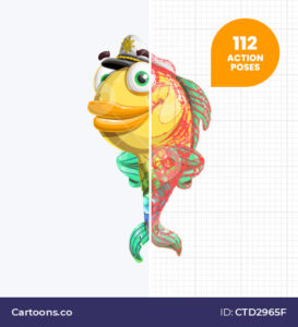 Fish Vector Mascot Illustrations - Cartoons.co