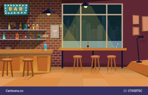 Cartoon Bar Background - Cartoons.co