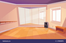 Cartoon Dance Studio Background - Cartoons.co