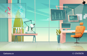 Cartoon Lab Background - Cartoons.co