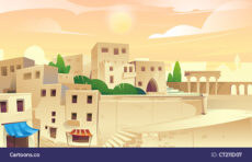 Jerusalem Cartoon Background - Cartoons.co