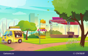 Festival Cartoon Background - Cartoons.co